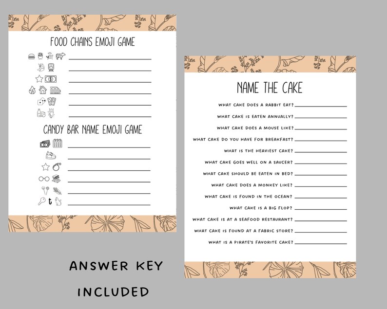 Dinner Party Games Printable Icebreaker Questions/ Games - Etsy