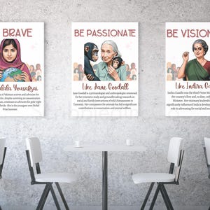 Women's History Month Posters Printable, Inspirational Historical ...