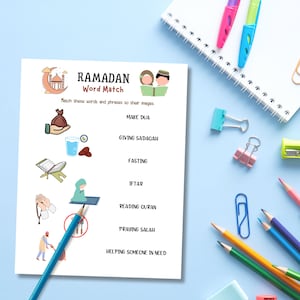 Ramadan Activity for Kids Printable, Eid Activities, Kids Ramadan ...