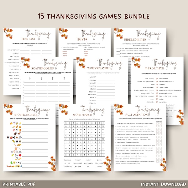 Printable Games for Kids - Etsy