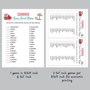 Summer Riddles Game Printable, Pool Party Games, Summer Camp Activity ...