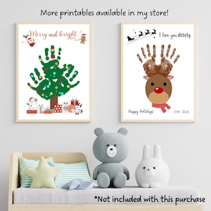 March Handprint Footprint Crafts Printable, DIY Art Kids Preschool ...