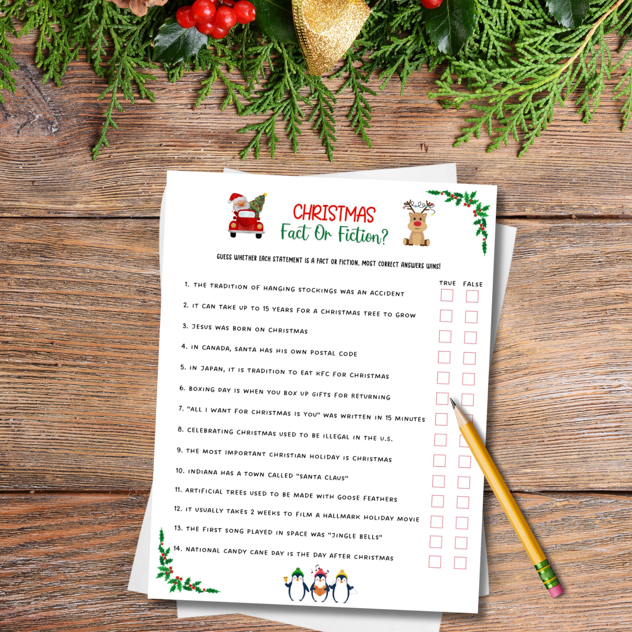 Christmas Party Games Bundle Printable, Fun Holiday Game, Christmas ...
