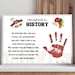 Black History Month Handprint Craft Bundle for Kids, MLK Day Diversity ...