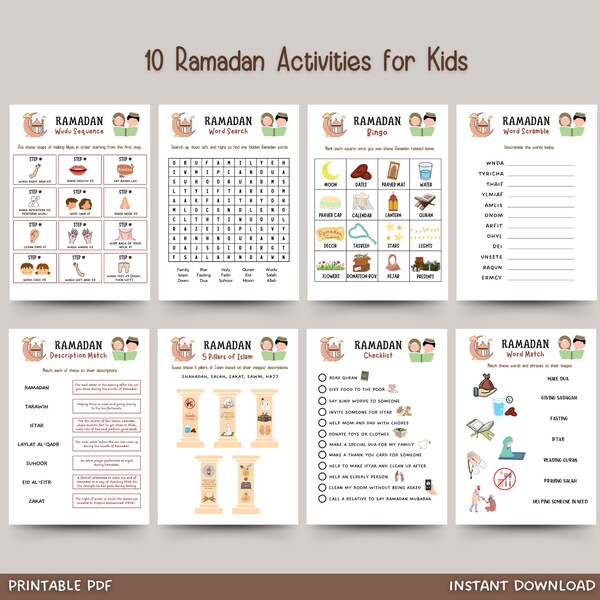 Ramadan Printable - Etsy