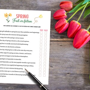 Spring Games Bundle Printable Spring Activities Adults & - Etsy