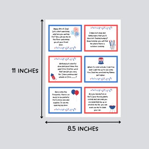 4th of July Treasure Hunt Printable, Outdoor Scavenger Hunt Clues for ...