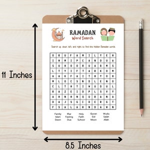 Ramadan Activity for Kids Printable Eid Activities Kids - Etsy