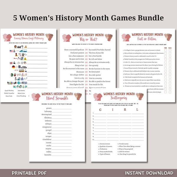 Womens Icebreaker Game - Etsy