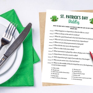 St Patrick's Day Game Bundle Printable Fun Irish Games - Etsy