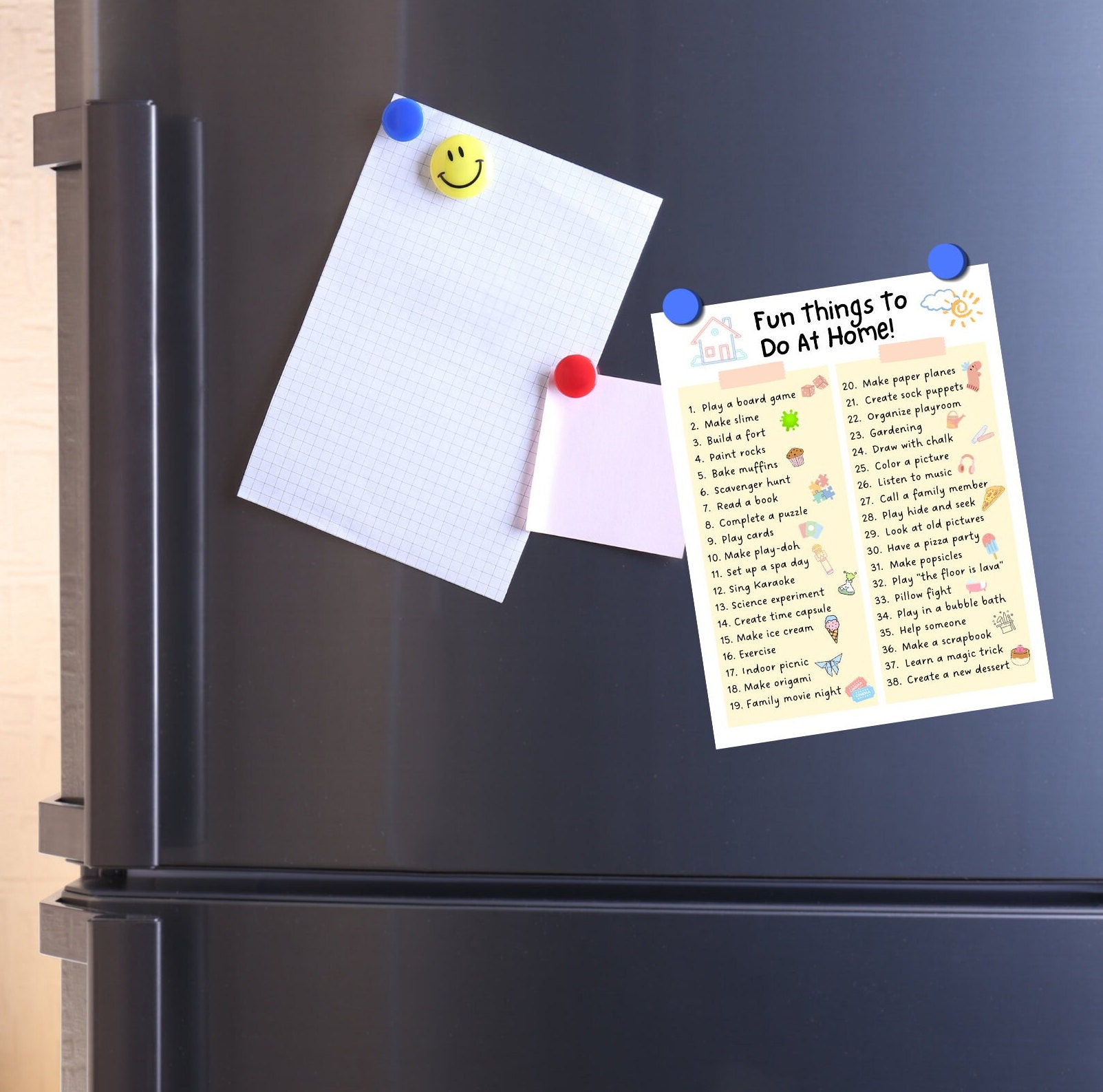 Play Routine Chart for Kids Things to Do Kids Kids Daily - Etsy