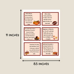 Thanksgiving Scavenger Hunt for Kids, Thanksgiving Treasure Hunt Clues ...