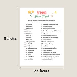 Spring Riddles Game Printable, Spring Activity Adults and Kids ...