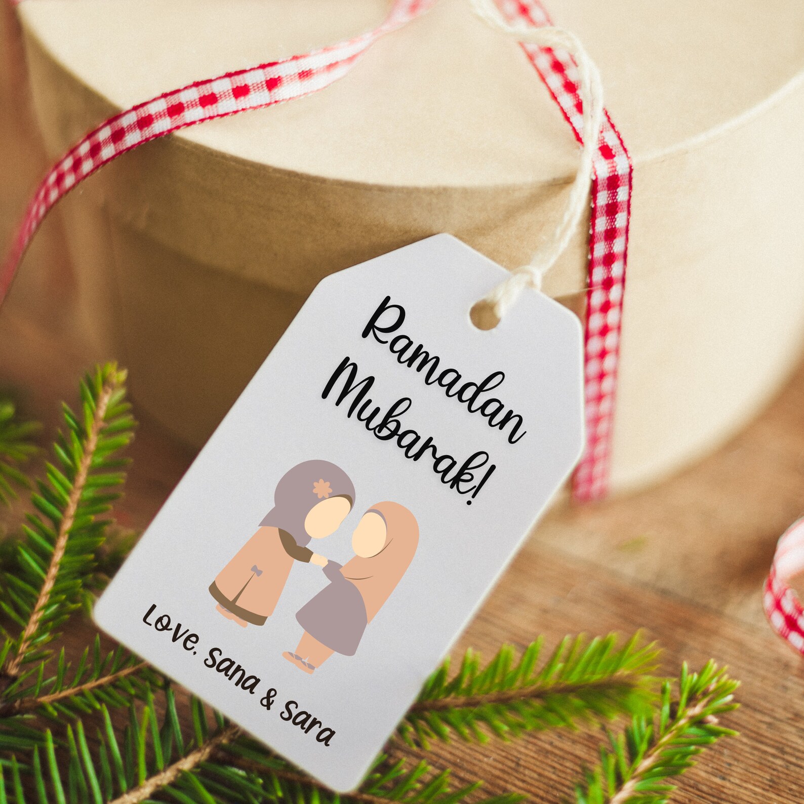 Editable Kids Ramadan Mubarak Gift Tags Printable Custom - Etsy