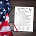 4th of July Party Games Printable, Independence Day Patriotic American ...