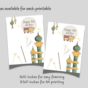 Ramadan Handprint Footprint Crafts Printable, Eid DIY Art Holiday ...