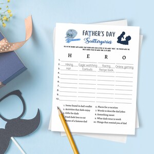 Father's Day Game Bundle Printable, Fathers Day Ideas, Fun Party Game ...