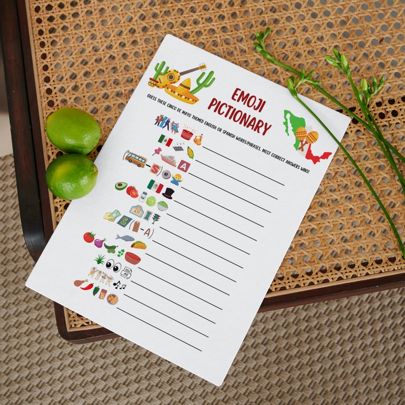 Cinco De Mayo Party Games Printable, Mexican Fiesta Games for Adults ...