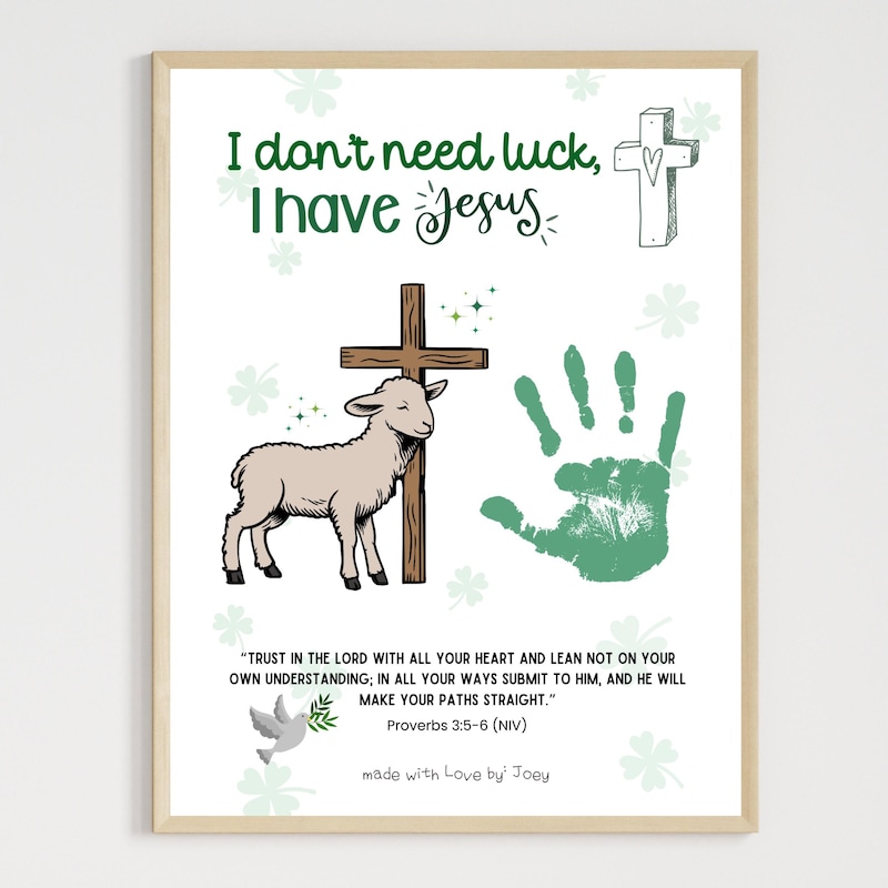 March Handprint Art - Etsy