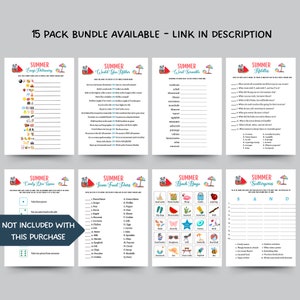 Summer Would You Rather Game Printable, Summer Camp Activity, Beach ...