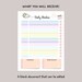 Daily Routine Chore Chart for Kids, Daily Schedule Template Editable ...