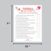 Valentine's Day Fact or Fiction Game Printable, Valentines Game True or ...