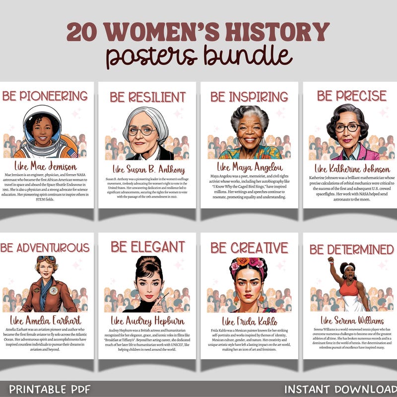 Womans Month Posters - Etsy