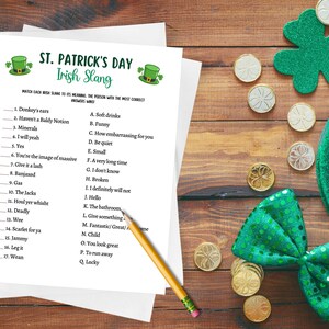St Patrick's Day Game Bundle Printable Fun Irish Games - Etsy