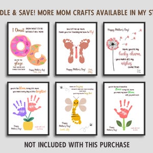 Mothers Day Handprint Poem Craft for Kids Printable, DIY Card Art ...