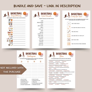 Basketball Trivia Game Printable, Basketball Tailgate Party Game ...