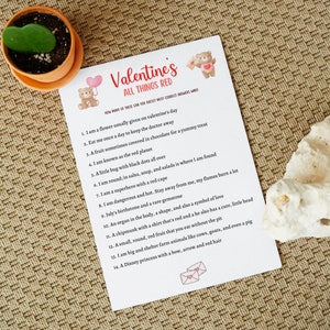 Valentine's Day Game Bundle for Kids Printable, Valentines Kid Games ...