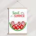 Watermelon Summer Handprint Craft Printable, DIY Art Project for Kids ...