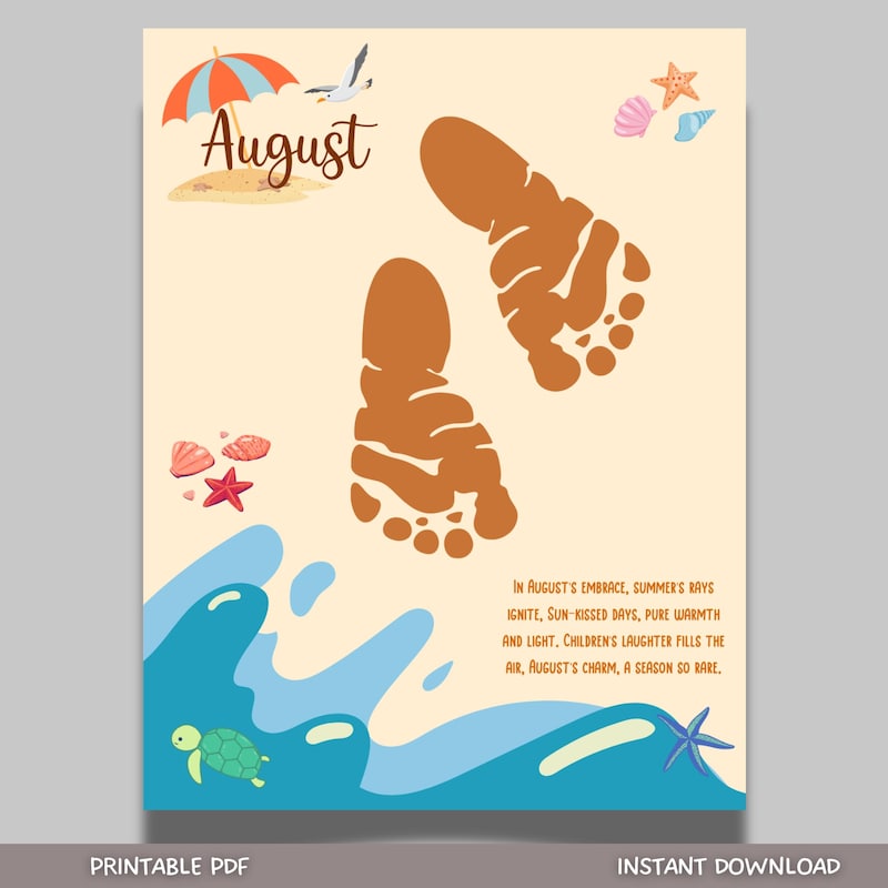 August Living Wall Art - Etsy