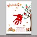 September Handprint Crafts Printable, DIY Art Kids Preschool Activity ...