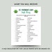 St Patrick's Day Irish Slang Game Printable, St Paddy's Party Games, St ...