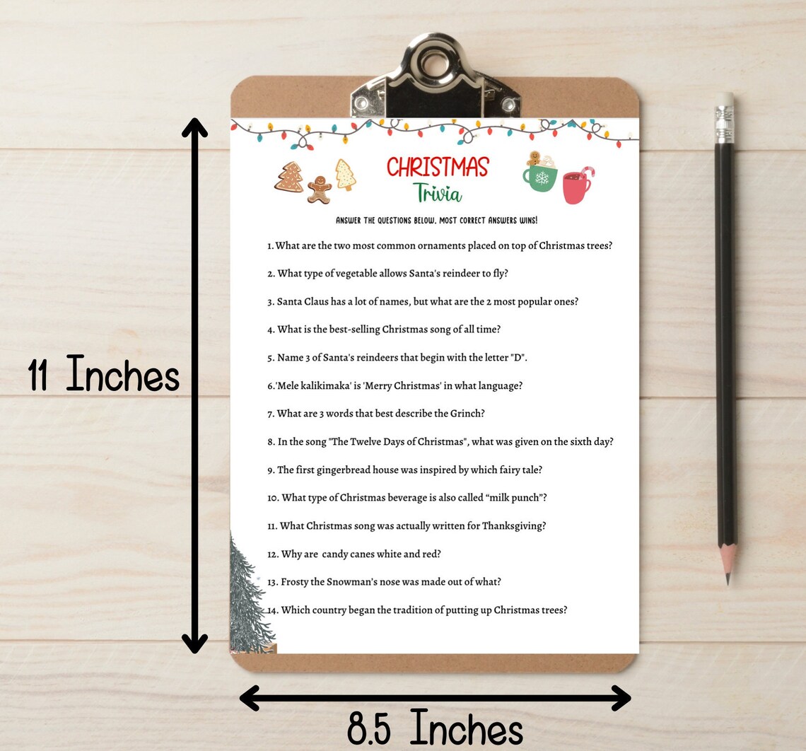 Christmas Game Bundle Printable Family Christmas Games - Etsy