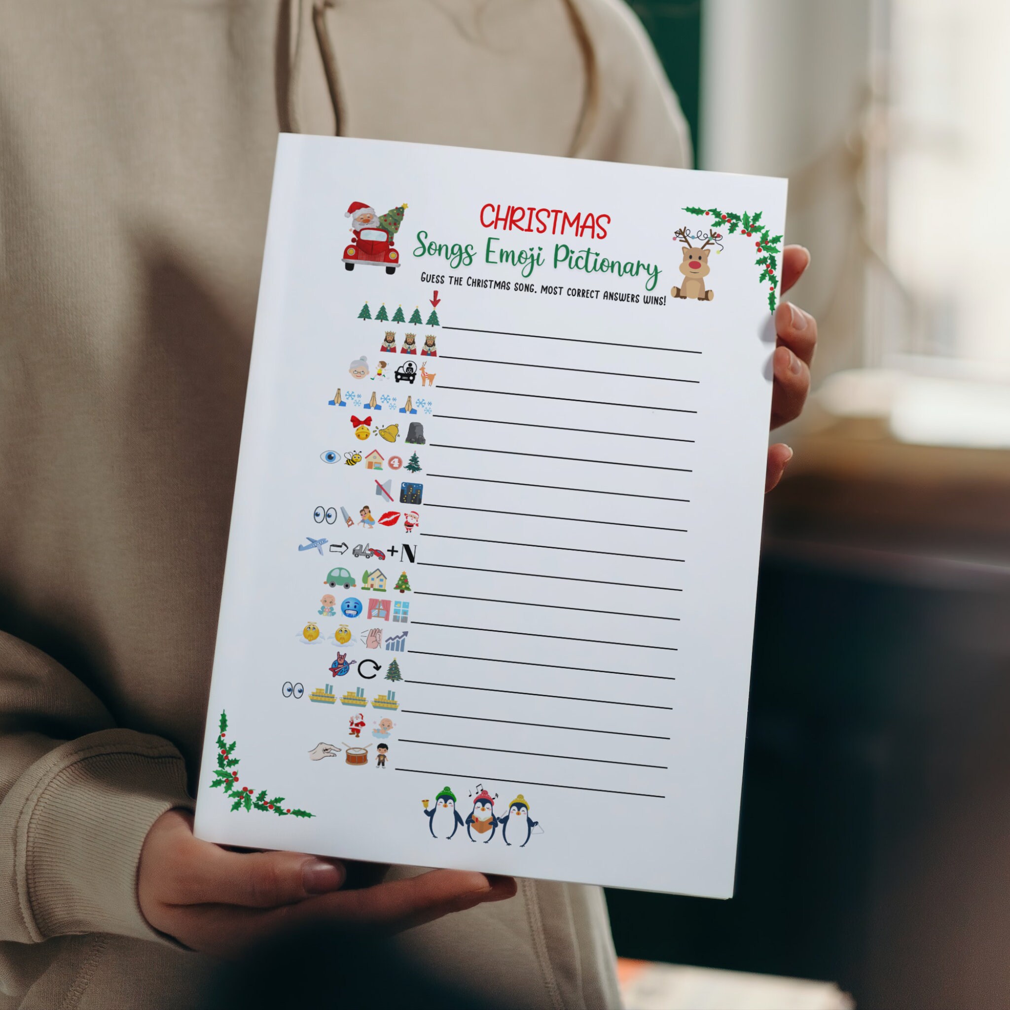 Christmas Party Games Bundle Printable, Fun Holiday Game, Christmas ...