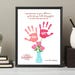 Valentines Day Handprint Craft Printable, Flower Poem Fun Art for Kids ...