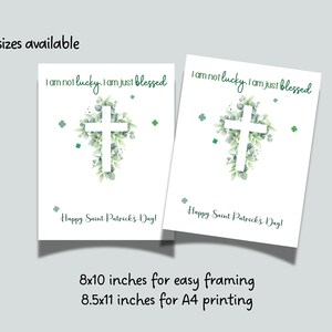 St. Patricks Day Christian Handprint Craft Printable, DIY Bible Art ...