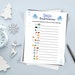 Winter Emoji Pictionary Game Printable, Holiday Party Games, Fun Winter ...