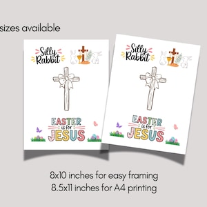 Easter Christian Handprint Craft Printable, Bible Lesson Verse DIY ...