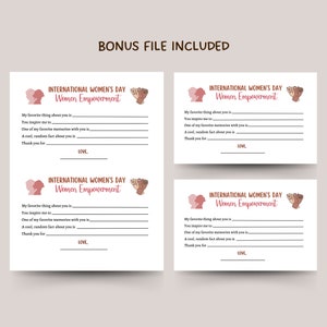 International Womens Day Games Printable, Womens History Month Party ...