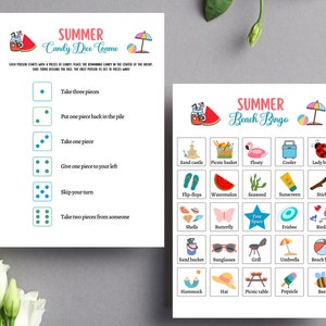 Summer Games Bundle Printable Summer Camp Activity - Etsy