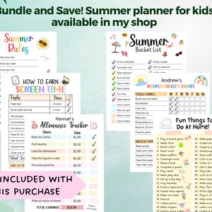 Play Routine Chart for Kids Things to Do Kids Kids Daily - Etsy