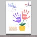 January Handprint Footprint Crafts Printable, DIY Art Kids Preschool ...