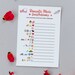 Valentine's Day Emoji Pictionary Game Bundle Printable, Fun Romantic ...
