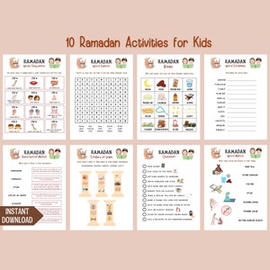 Ramadan Activity for Kids Printable Eid Activities Kids - Etsy