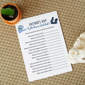 Father's Day Game Bundle Printable, Fathers Day Ideas, Fun Party Game ...