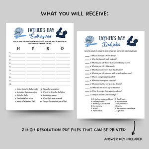 Father's Day Games Printable, Dad Jokes, Fathers Day Ideas, Fun Party ...
