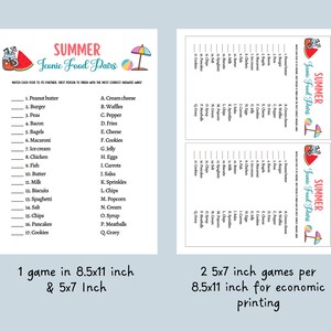 Summer Riddles Game Printable Pool Party Games Summer Camp - Etsy
